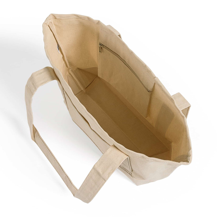 Medium Size Heavy Canvas Deluxe Tote Bag, Canvas Beach Bags