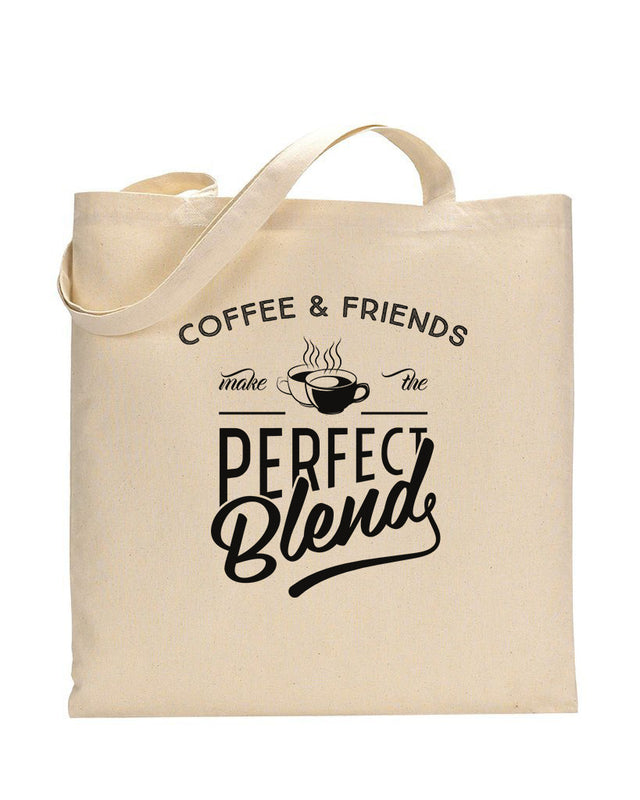 But First Coffee Design Customized Tote Bags - Logo Tote Bags Two Tone