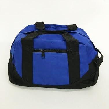 14" Small Mini Two Tone Duffle Bag, economic duffle bag