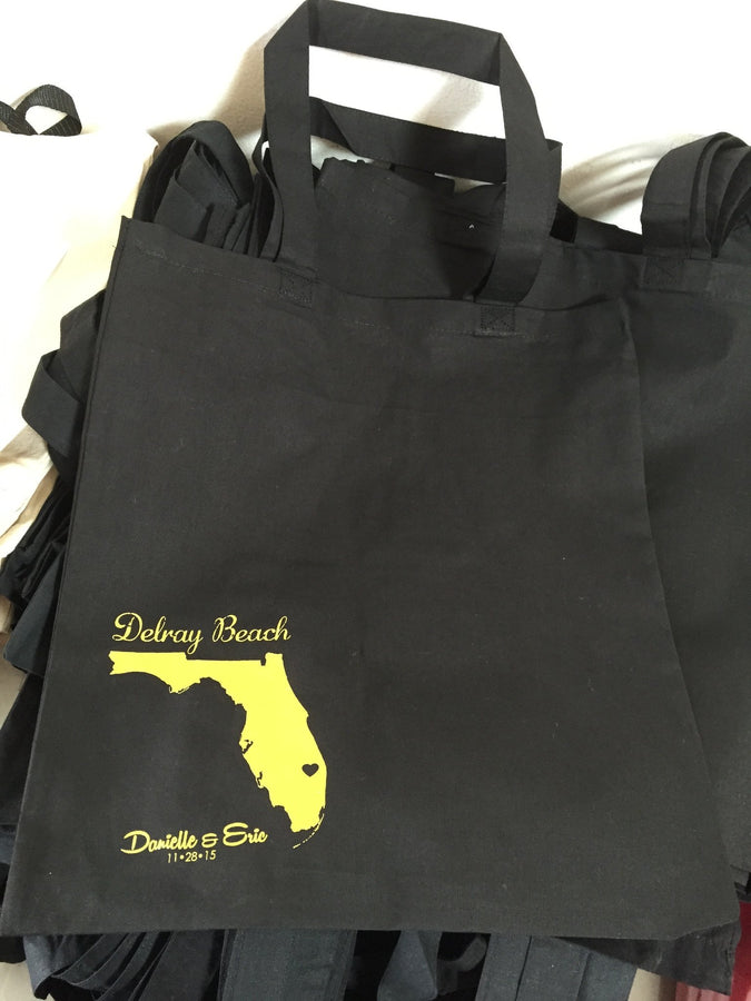 Screen Printed Tote Bags, Add Your Logo to Canvas Totes