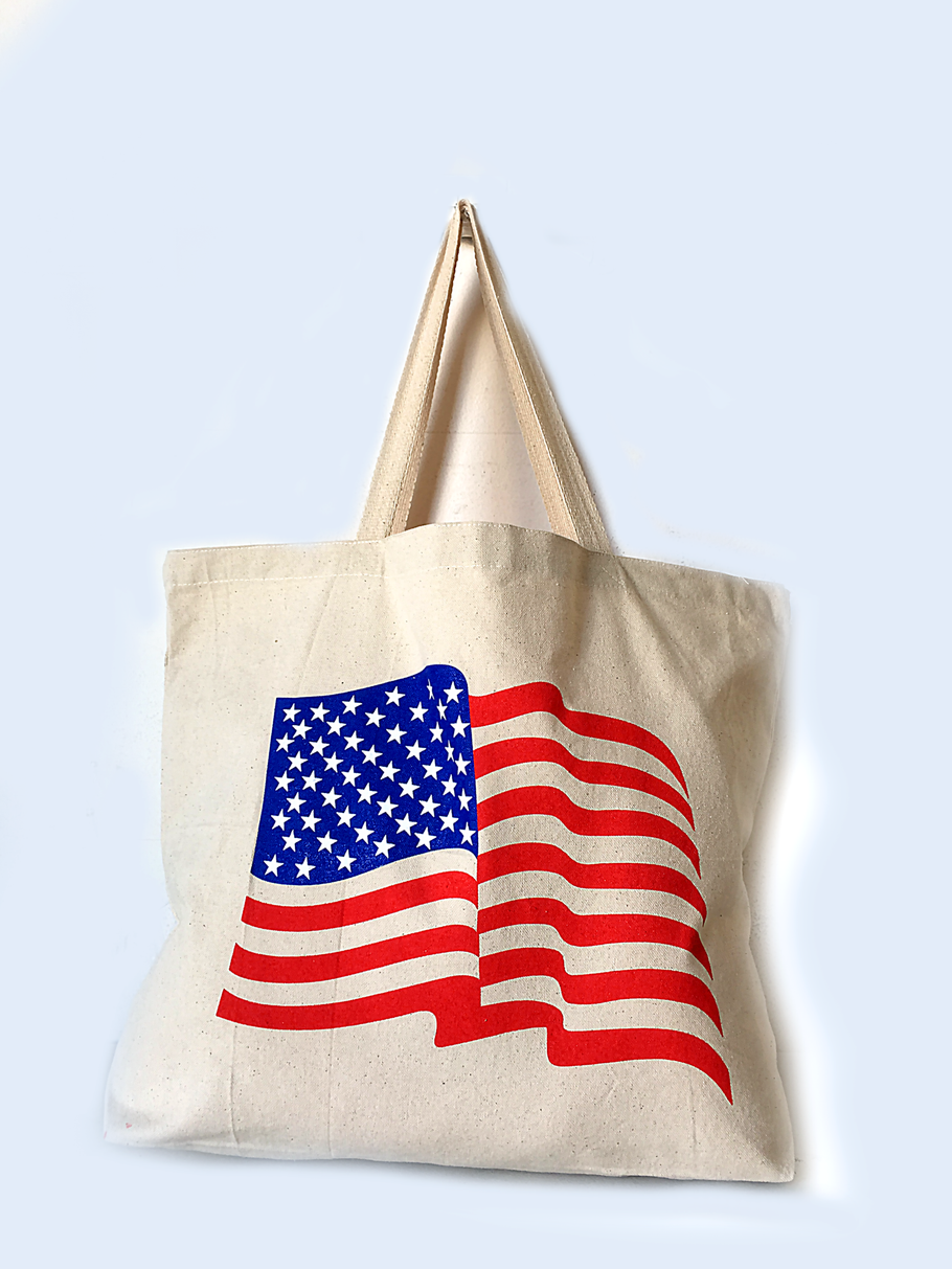 Large Heavy Canvas Tote Bags with Long Web Handles -TG260