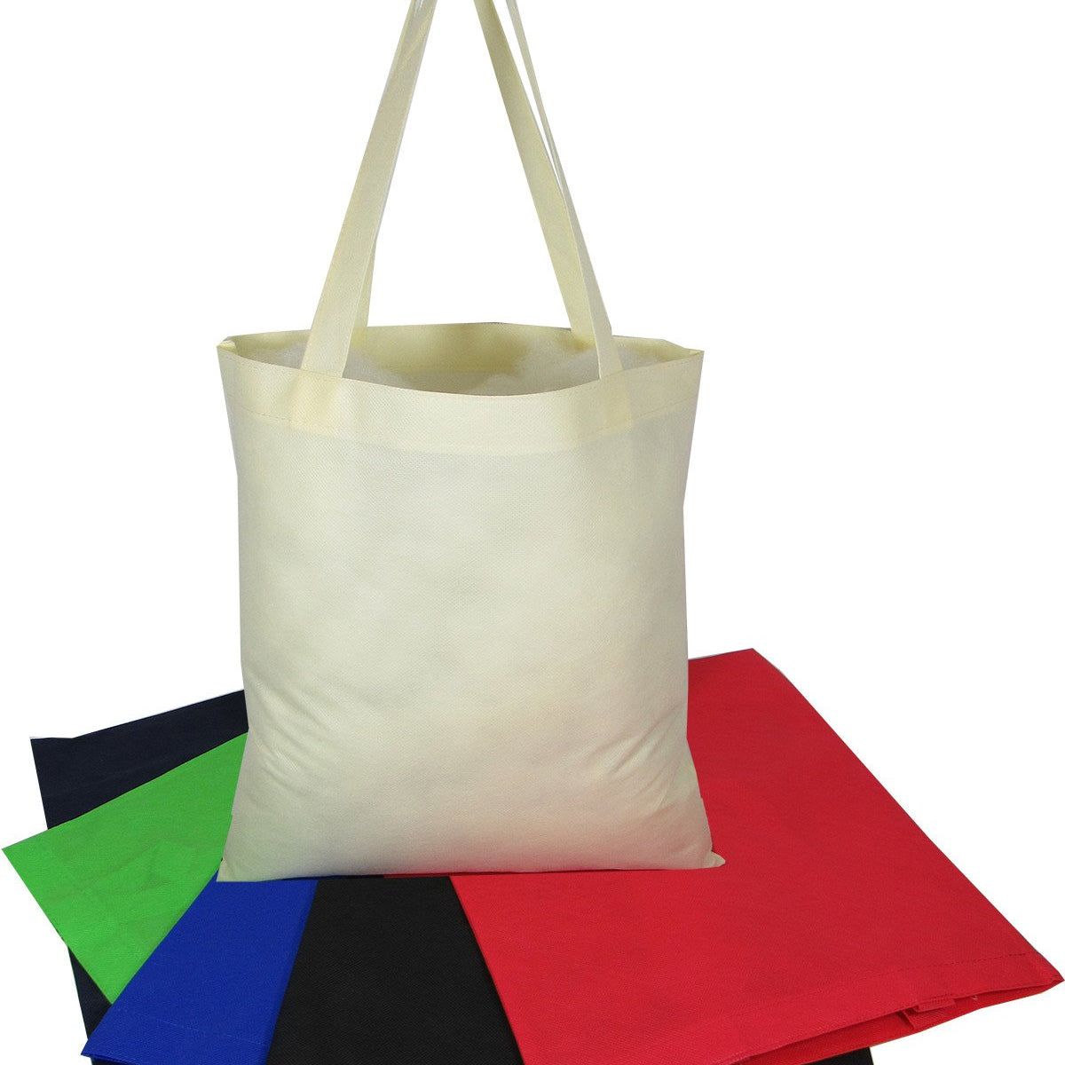 50 ct Promotional Reusable Tote Bags - Pack of 50