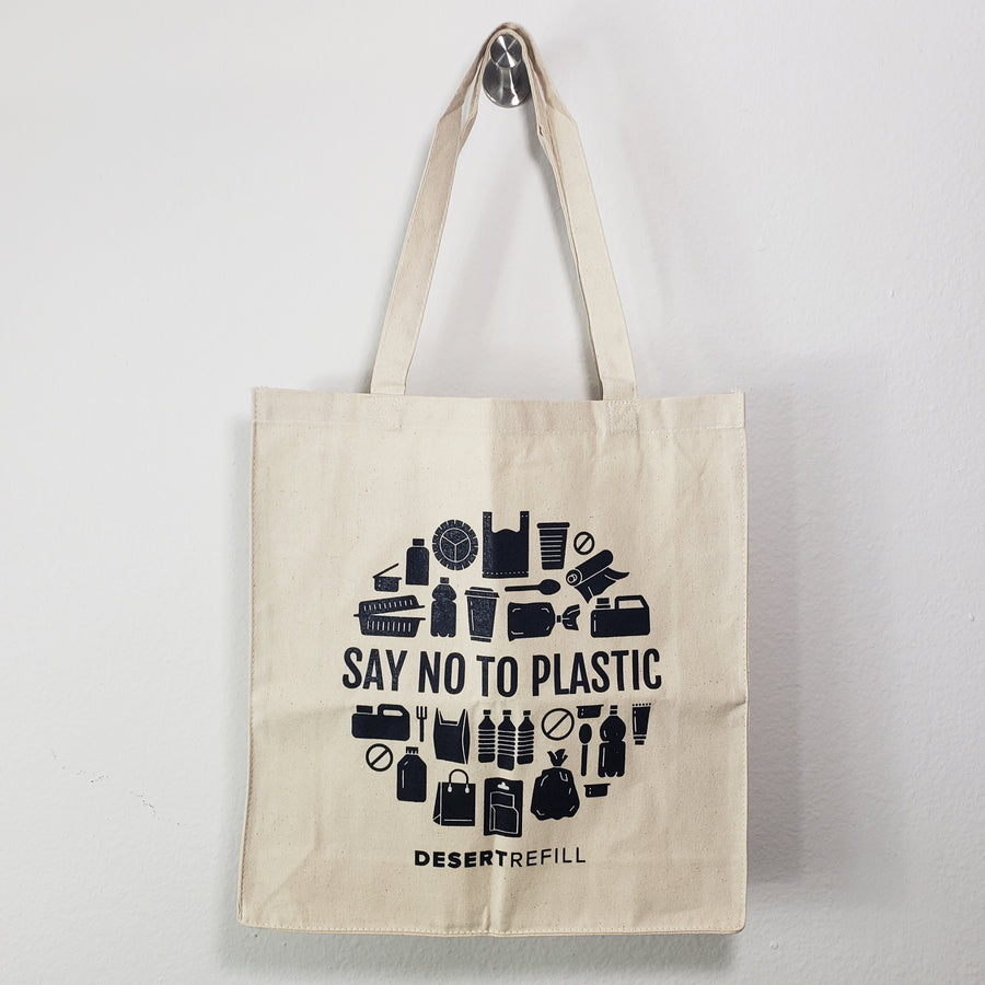 Heavy Shopper Canvas Tote Bags With Full Gusset - TF230