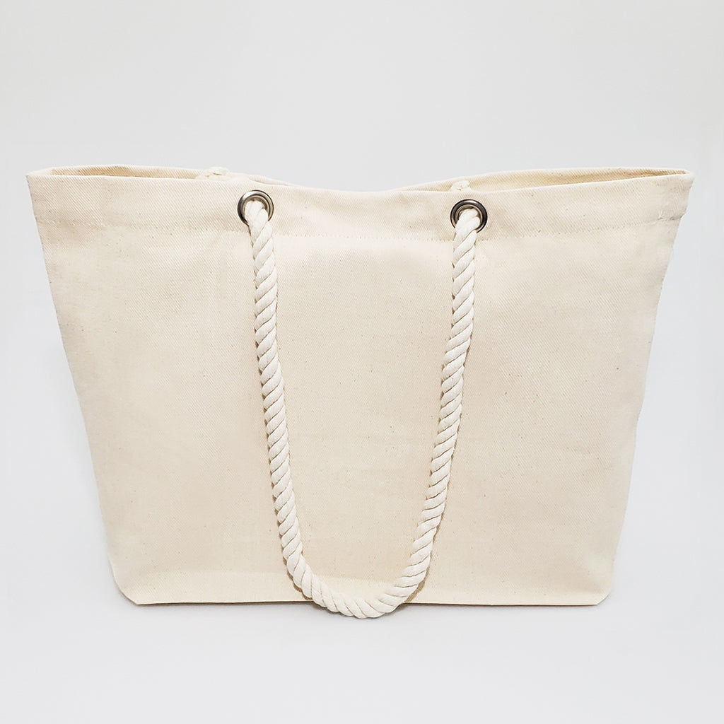 6 Ct Large Canvas Beach Tote Bag With Fancy Rope Handles Pack Of 6 6-ct-large-canvas-beach-tote-bag-with-fancy-rope-handles-pack-of-6
